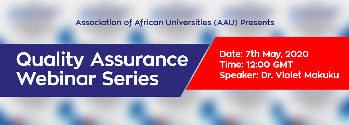 Quality Assurance Webinar Series | University of Education, Winneba