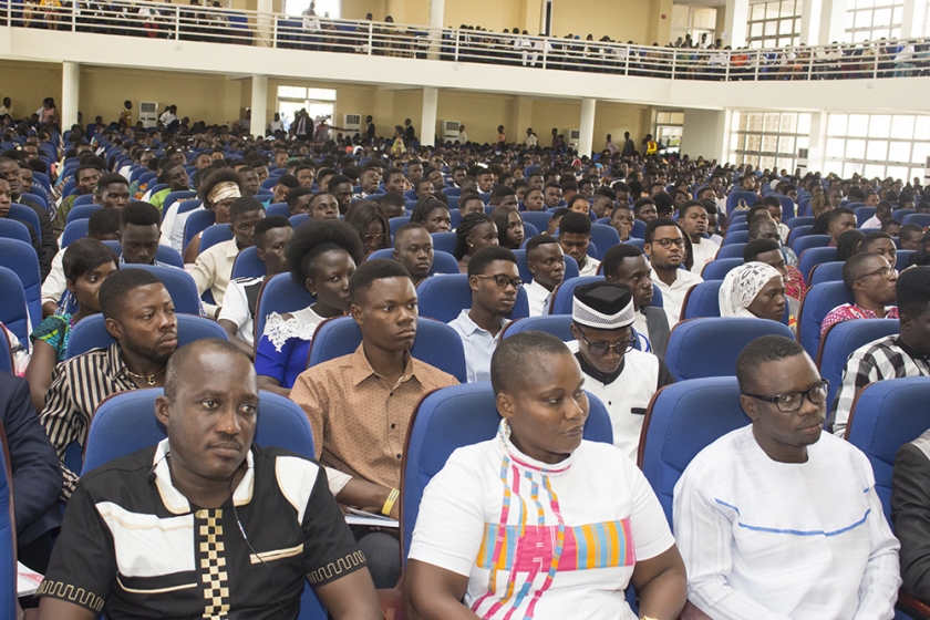 Winneba and Ajumako Campuses hold Matriculation for 2018/19 Fresh ...