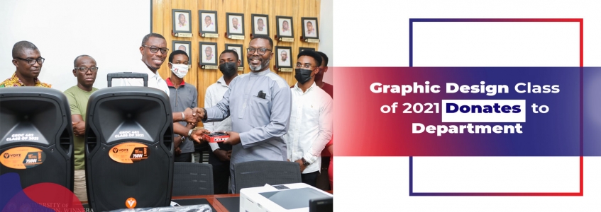 Graphic Design Class of 2021 Donates to Department | University of ...