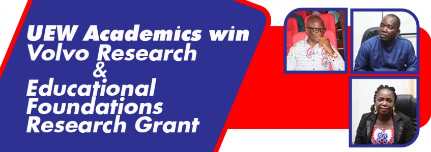 UEW Academics win Volvo Research and Educational Foundations Research ...