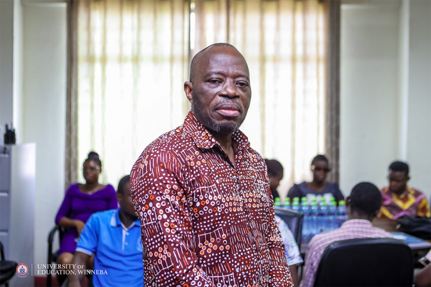 2021/2022 Fresh Visually Impaired Students of UEW Undergo Orientation ...