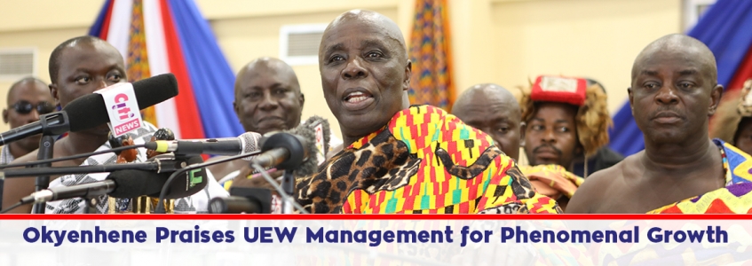 Okyenhene Praises UEW Management for Phenomenal Growth | University of ...